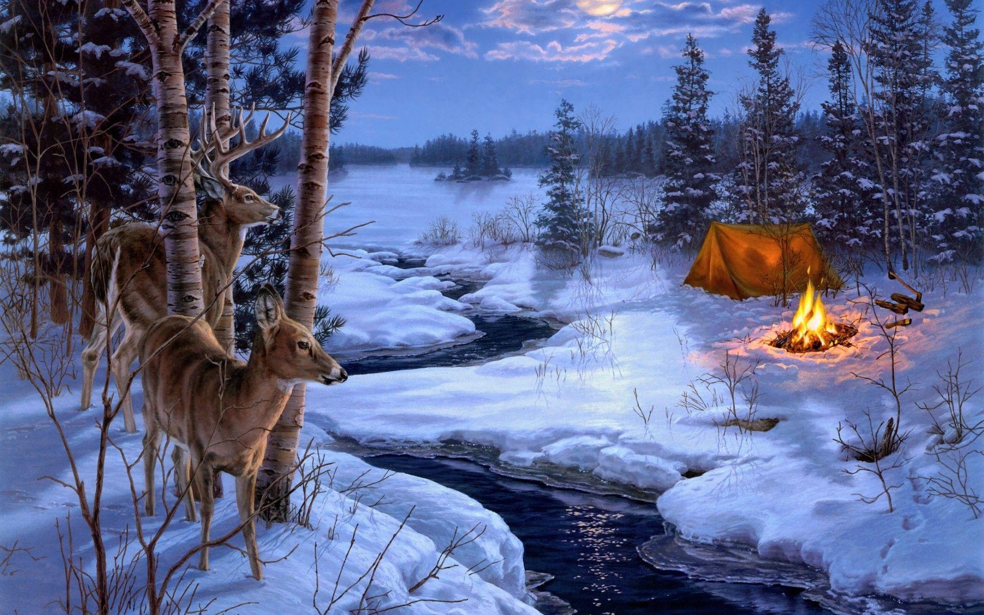 Snow Painting Wallpapers - Top Free Snow Painting Backgrounds ...