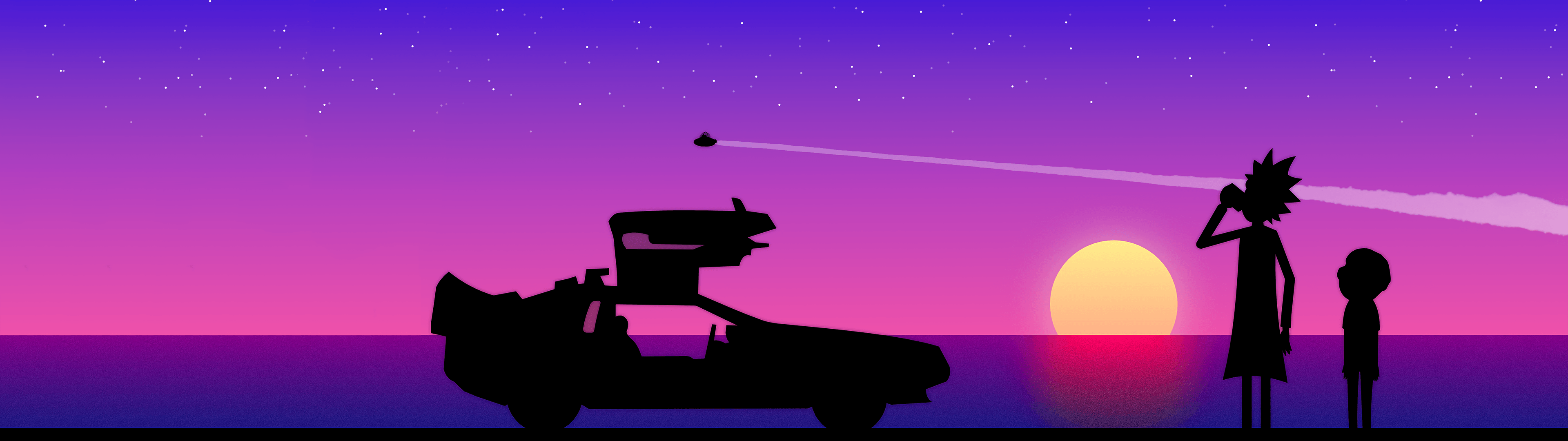 Rick and Morty Dual Monitor Wallpapers - Top Free Rick and Morty Dual ...