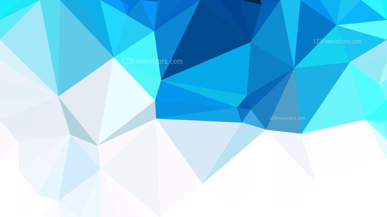 White and Blue Polygon Wallpapers - Top Free White and Blue Polygon ...