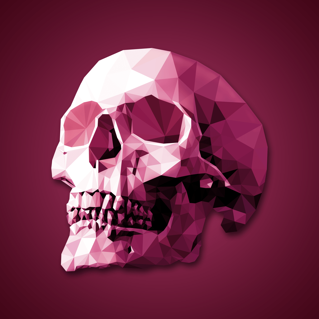 Polygon Skull Wallpapers - Top Free Polygon Skull Backgrounds ...