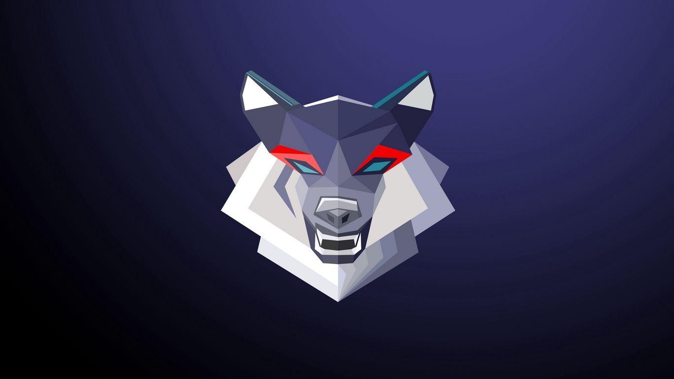 Polygon Wolf Wallpapers - Top Free Polygon Wolf Backgrounds ...