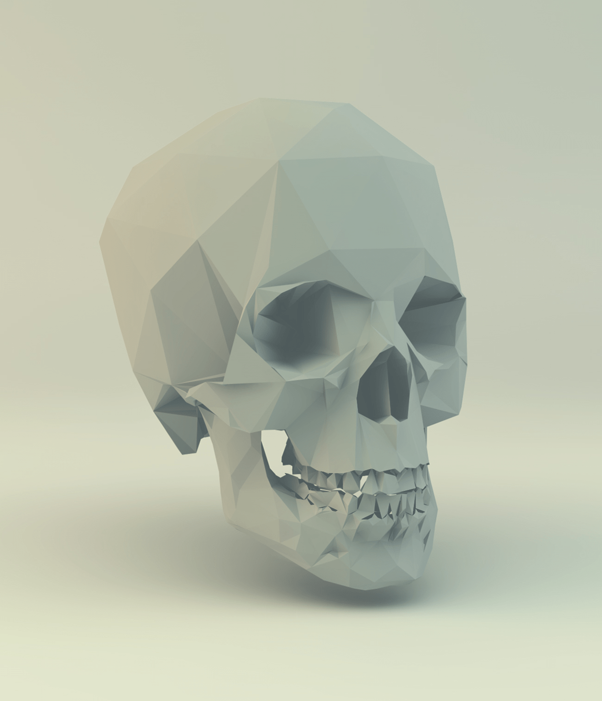 Polygon Skull Wallpapers - Top Free Polygon Skull Backgrounds ...