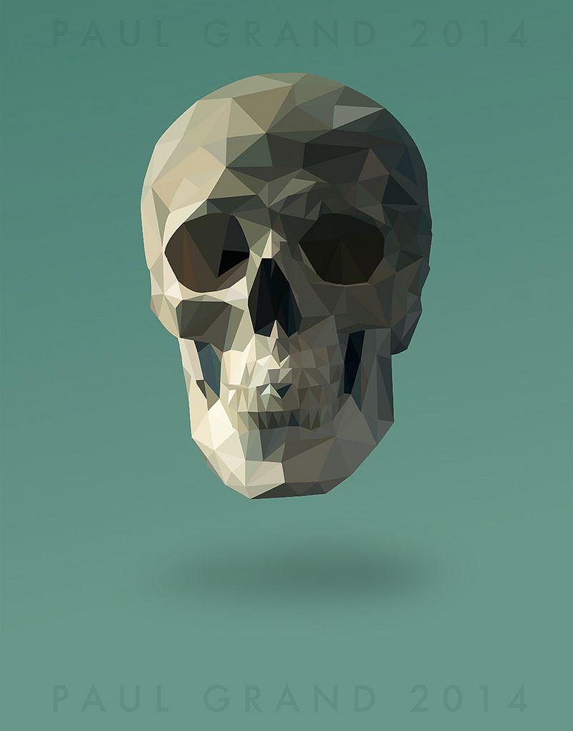 Polygon Skull Wallpapers - Top Free Polygon Skull Backgrounds ...