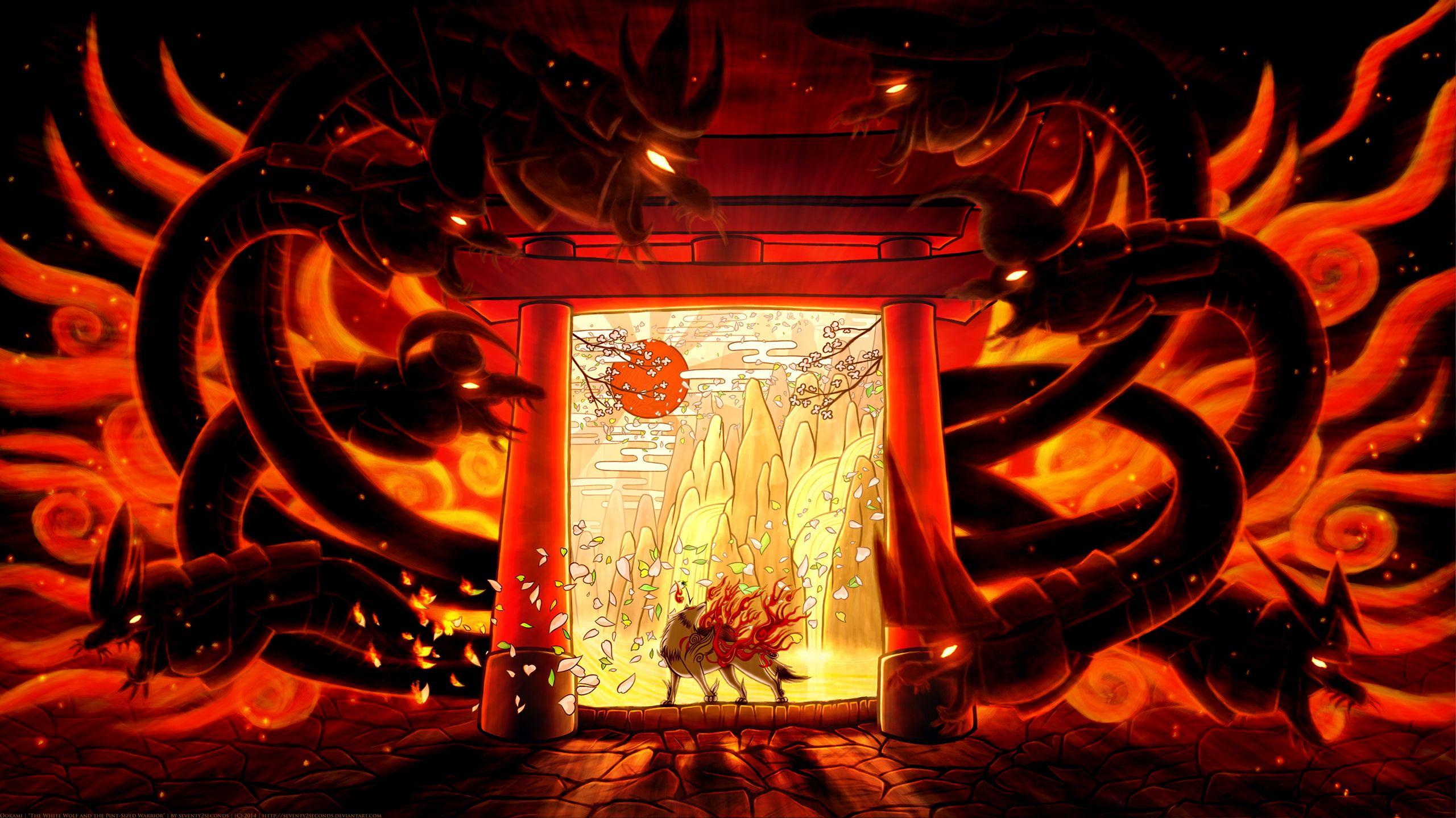 Okamiden Wallpapers - Top Free Okamiden Backgrounds - WallpaperAccess