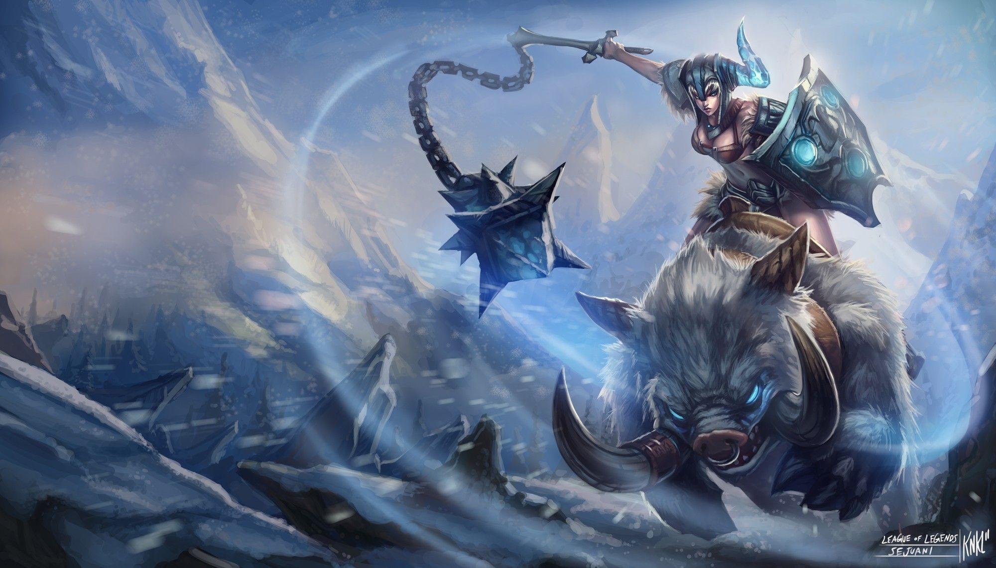 Sejuani Wallpapers - Top Free Sejuani Backgrounds - WallpaperAccess