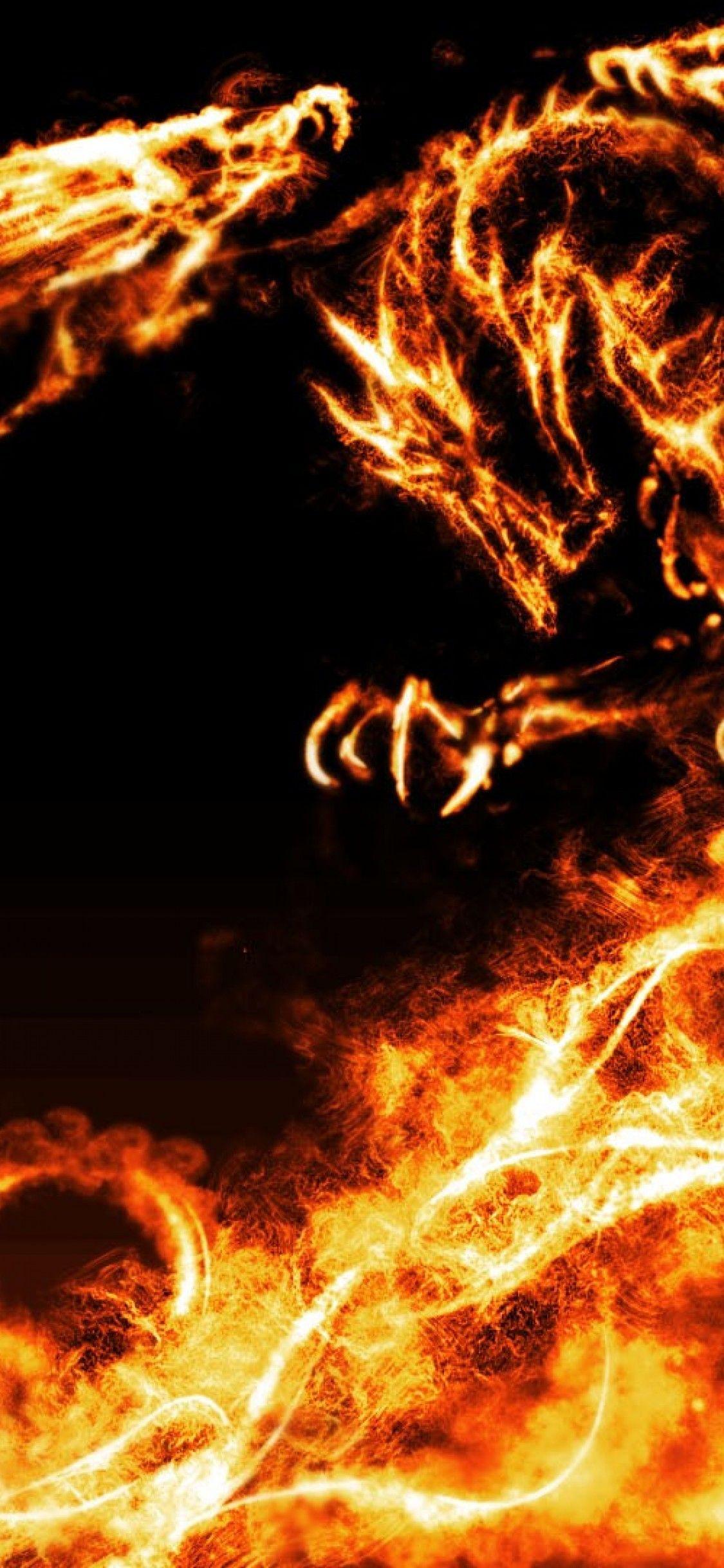 Fire iPhone Wallpapers - Top Free Fire iPhone Backgrounds - WallpaperAccess