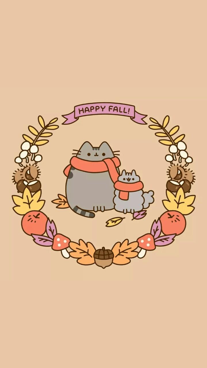 Pusheen Fall Wallpapers - Top Free Pusheen Fall Backgrounds ...