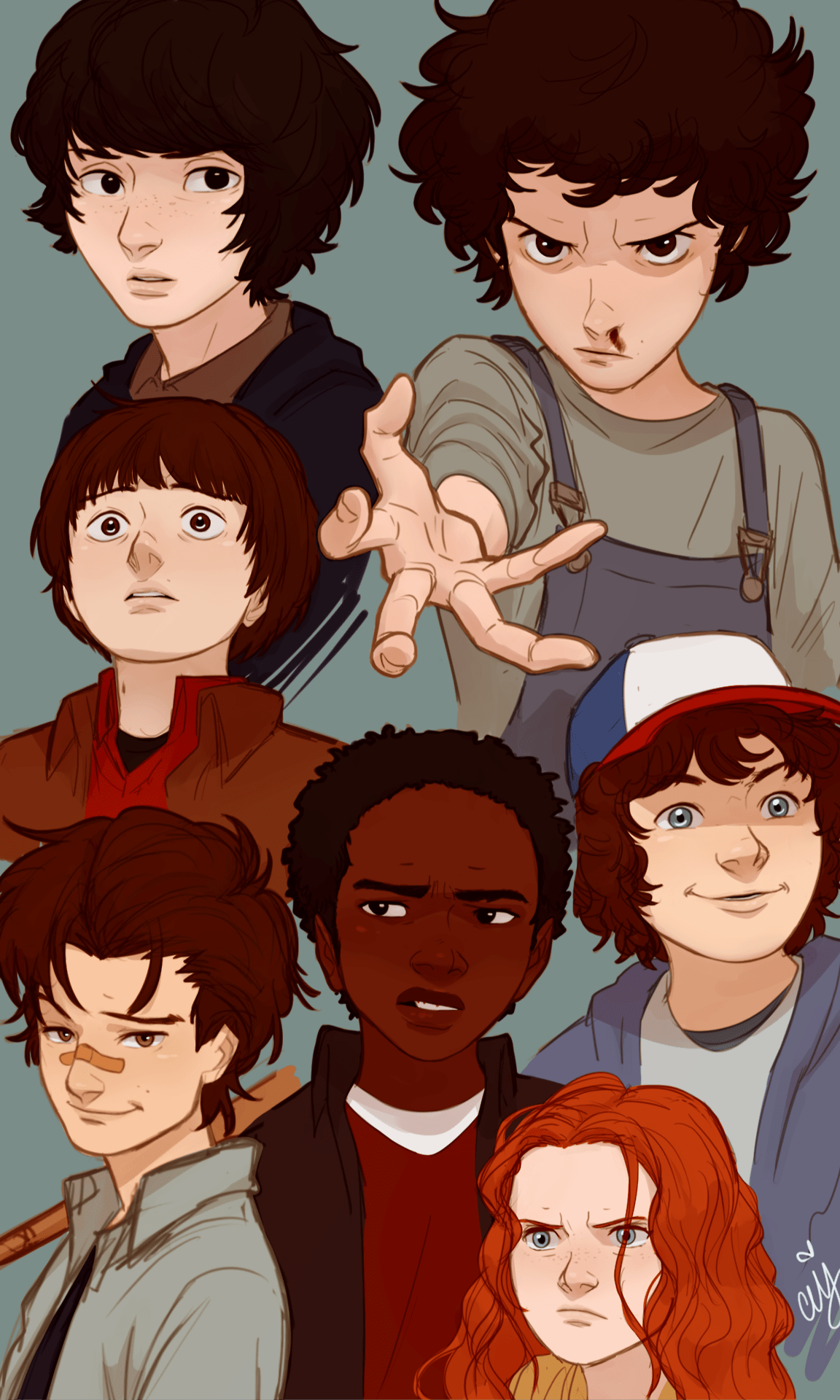 Stranger Things Fan Art Wallpapers - Top Free Stranger Things Fan Art ...