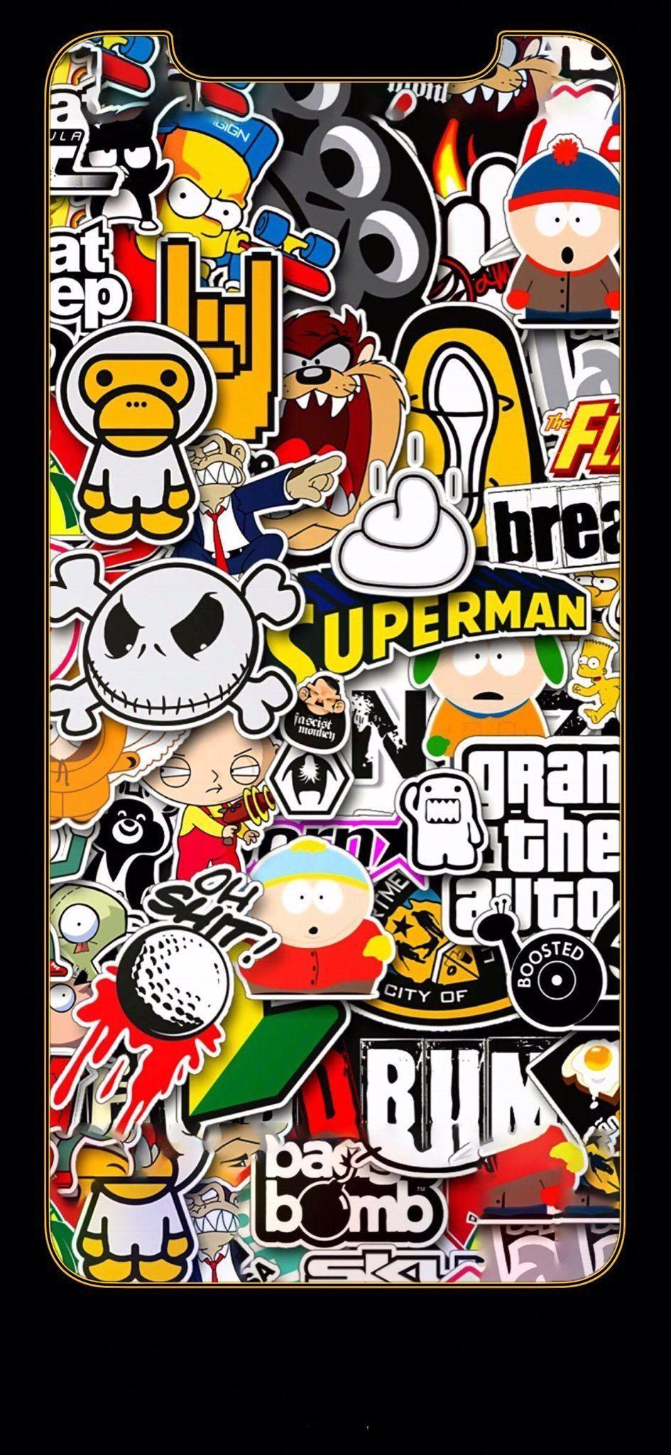 Cartoon iPhone HD Wallpapers - Top Free Cartoon iPhone HD Backgrounds ...