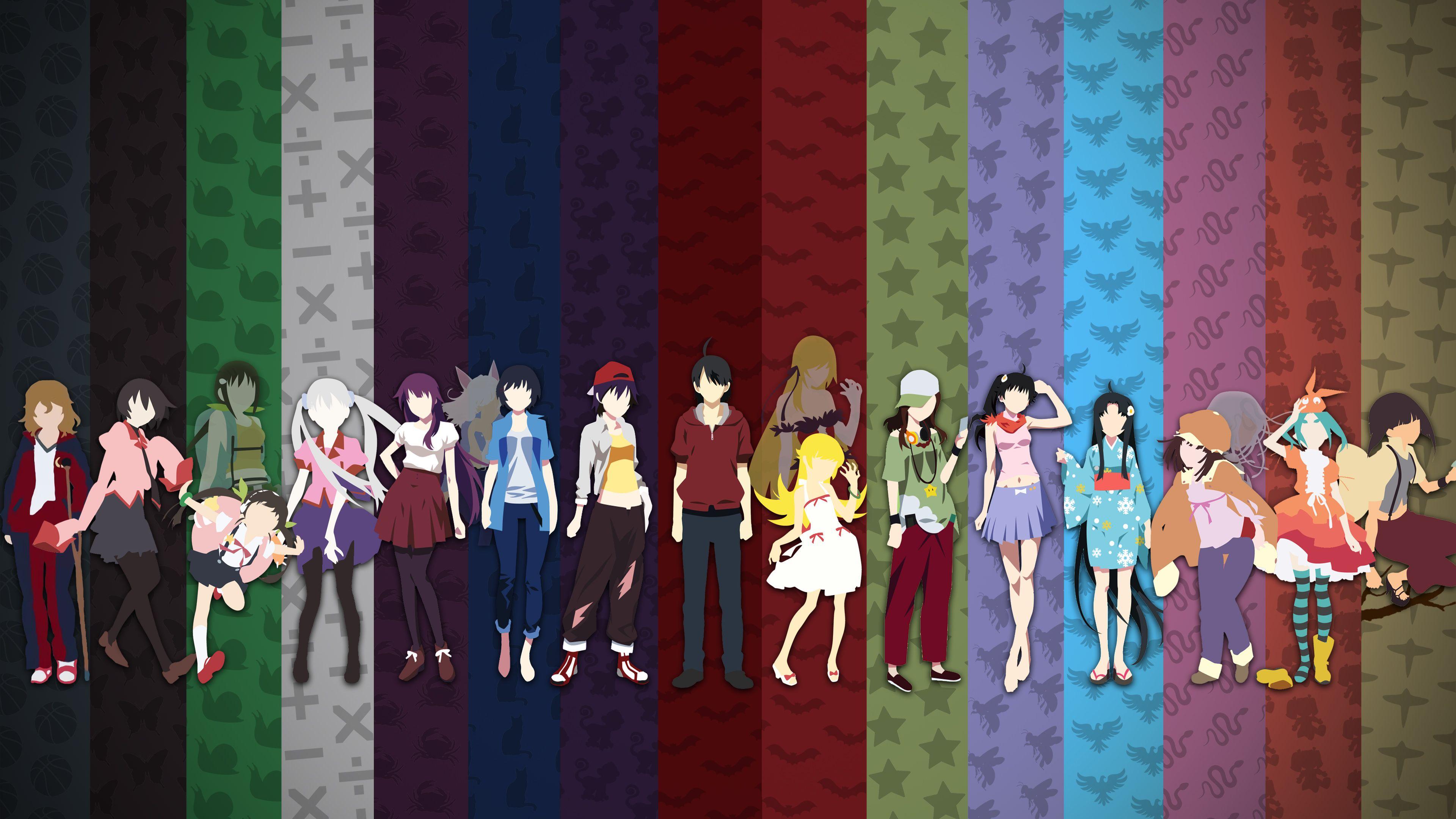 Monogatari PC Wallpapers - Top Free Monogatari PC Backgrounds ...