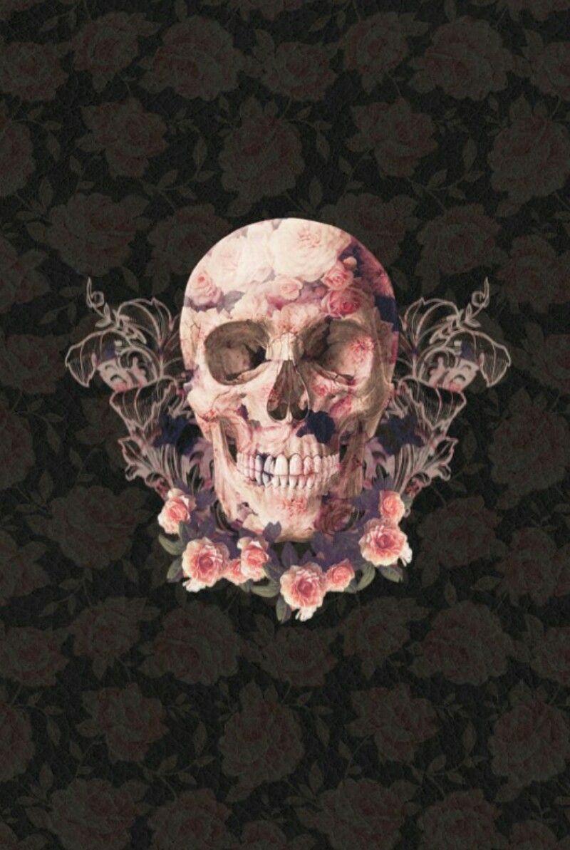 Roses Skull Wallpapers - Top Free Roses Skull Backgrounds - WallpaperAccess