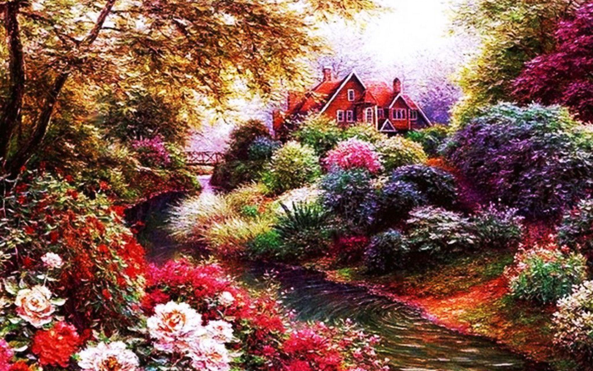 Flower House Wallpapers - Top Free Flower House Backgrounds ...