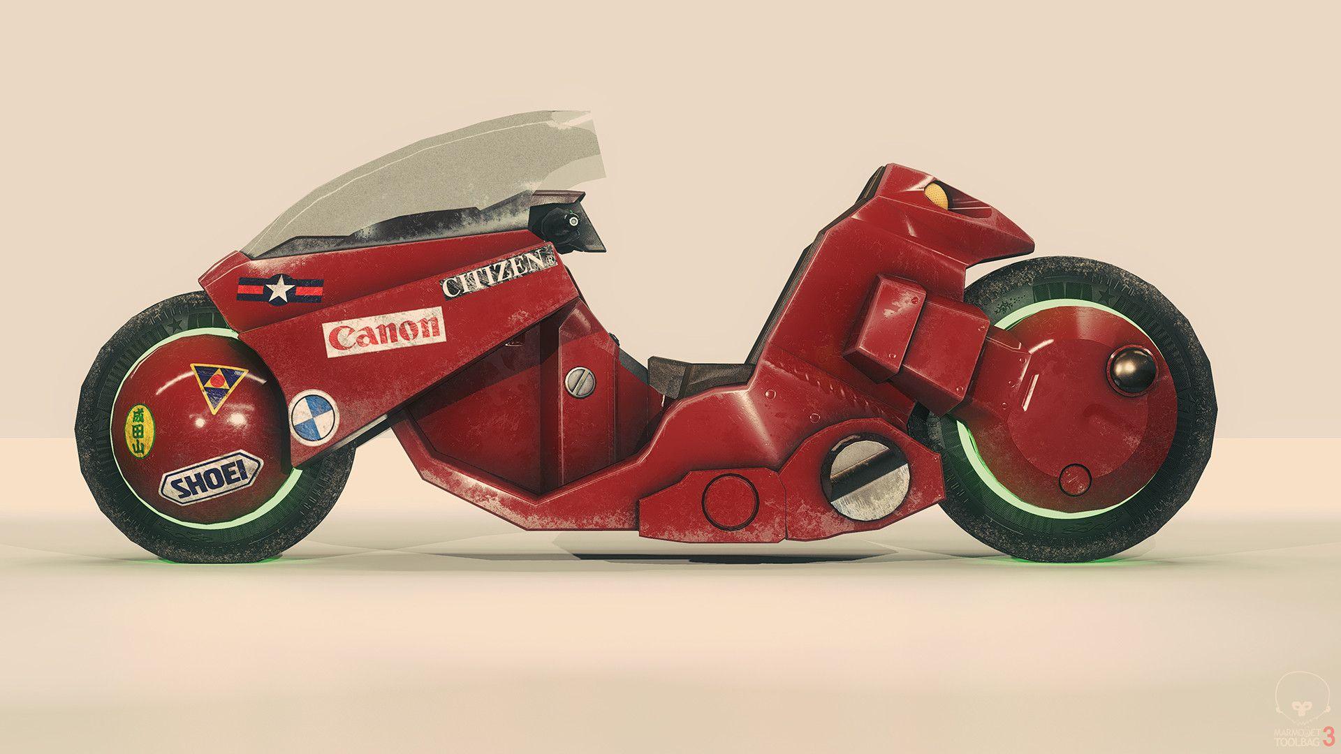 Akira Bike Wallpapers - Top Free Akira Bike Backgrounds - WallpaperAccess