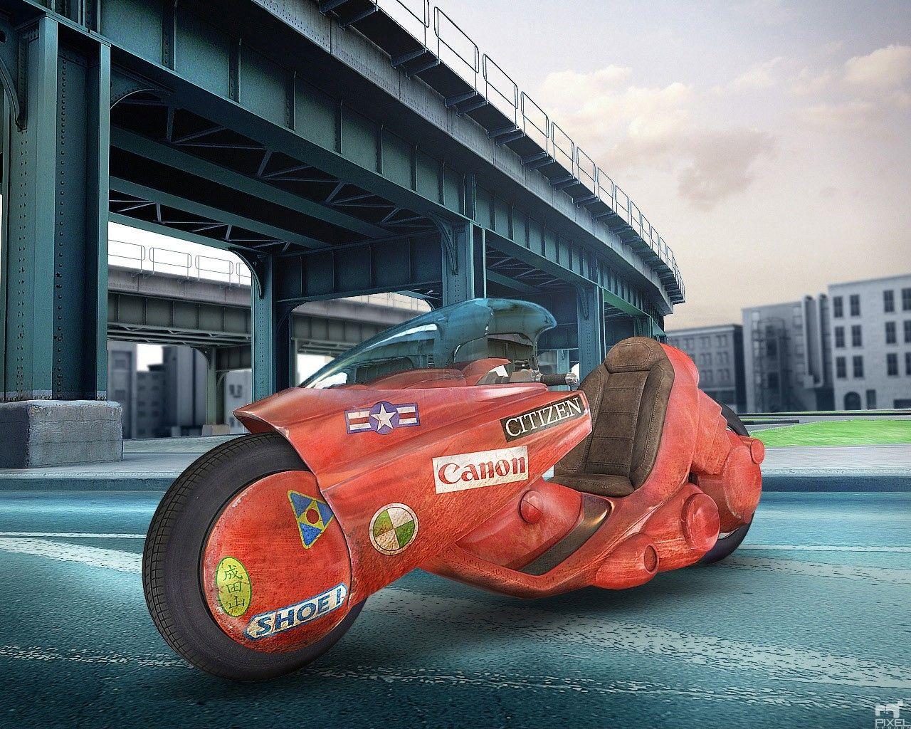 Akira Bike Wallpapers - Top Free Akira Bike Backgrounds - WallpaperAccess