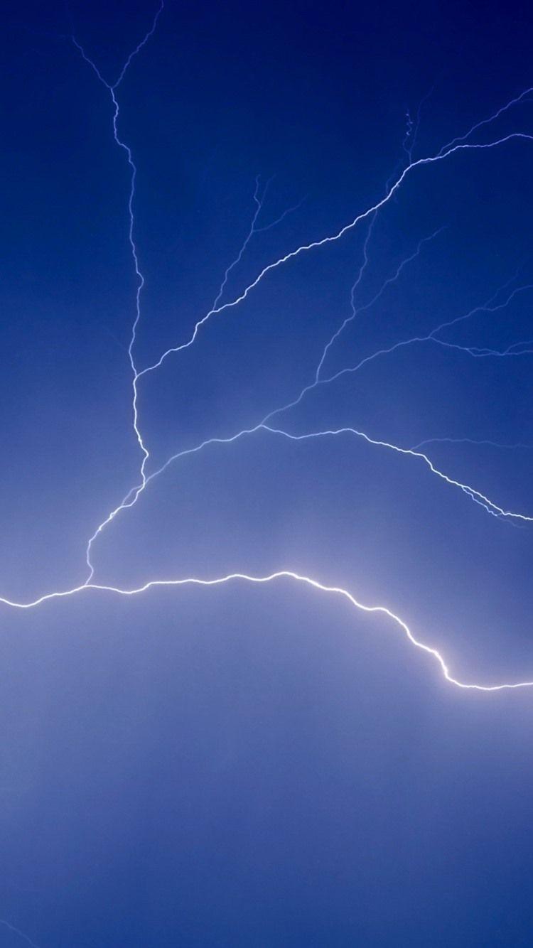 Blue Lightning iPhone Wallpapers - Top Free Blue Lightning iPhone ...
