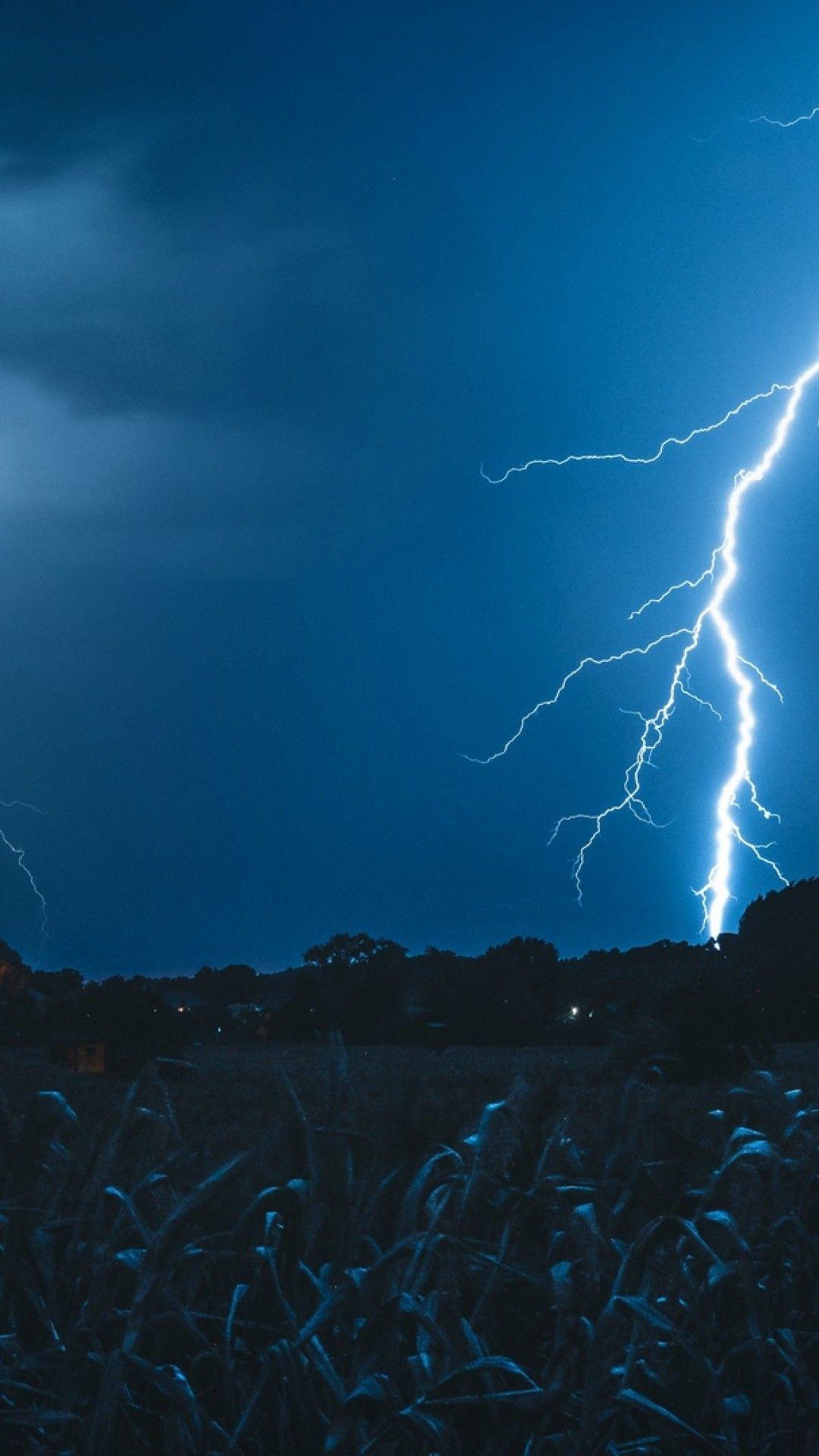 Blue Lightning iPhone Wallpapers - Top Free Blue Lightning iPhone ...