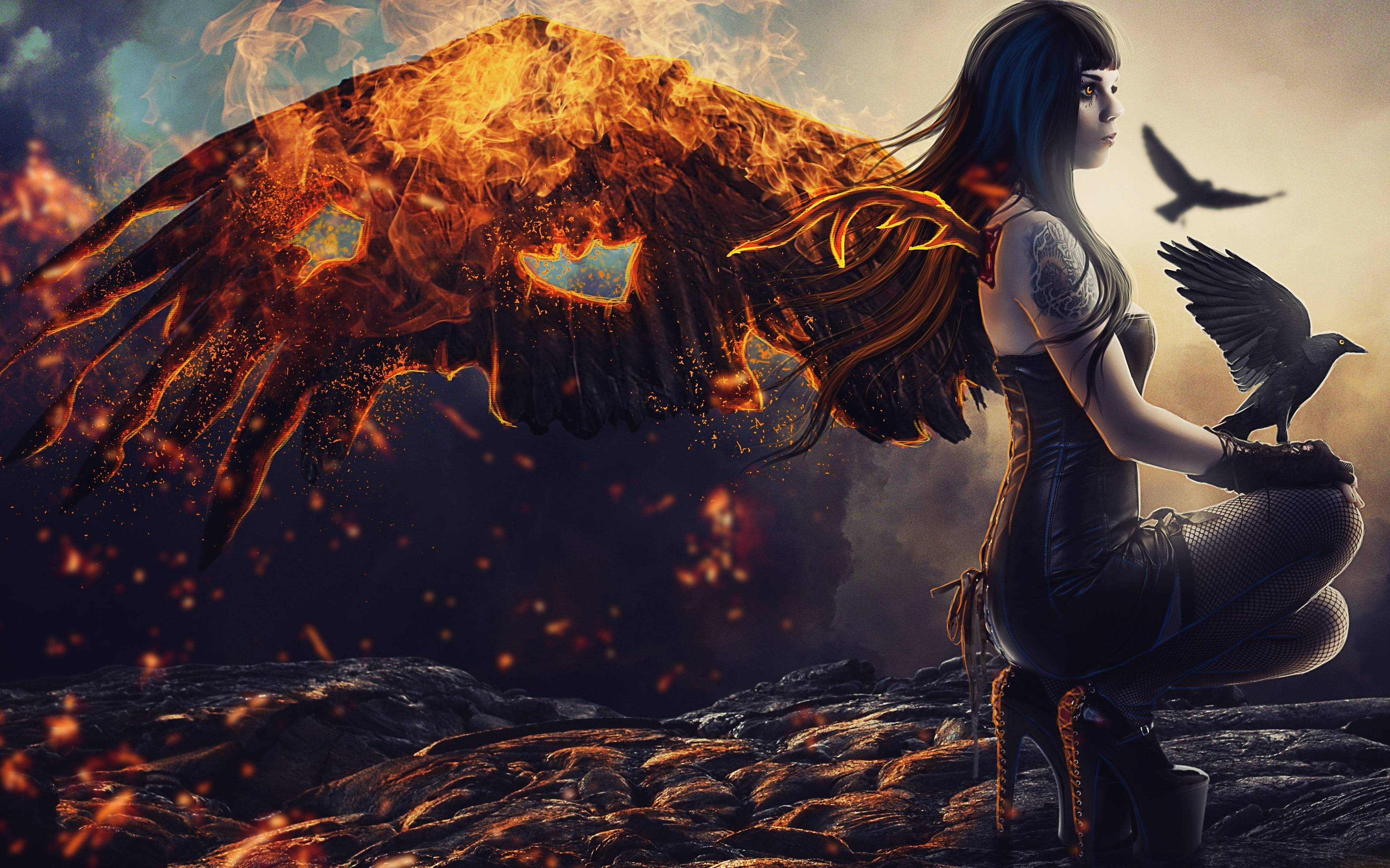 Raven Desktop Wallpapers - Top Free Raven Desktop Backgrounds ...