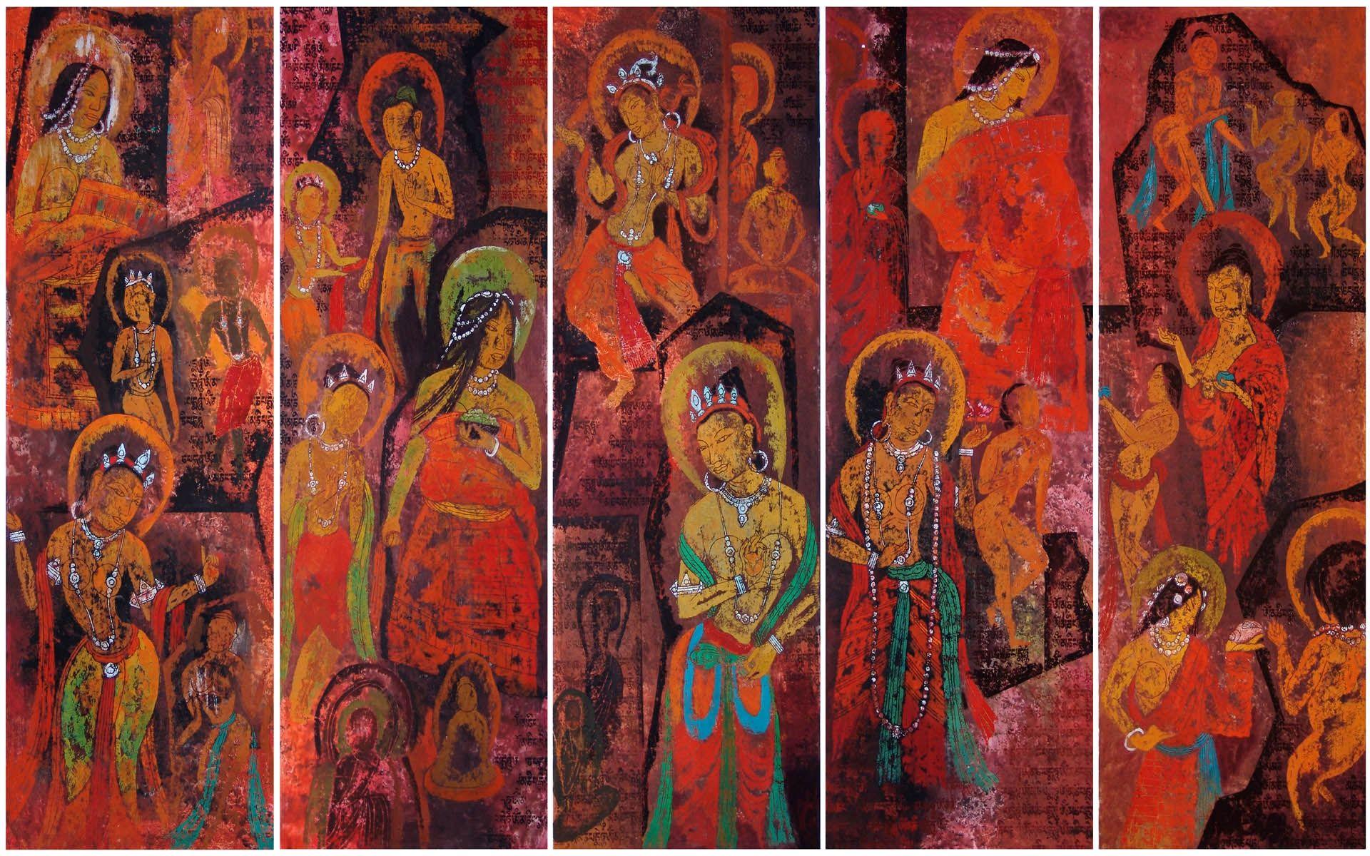 Tibet Art Wallpapers - Top Free Tibet Art Backgrounds - WallpaperAccess