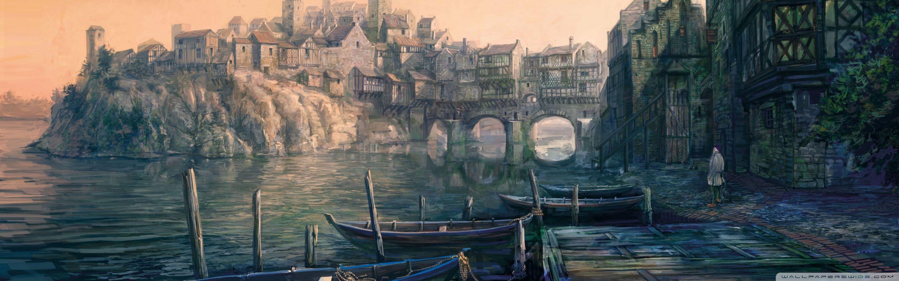 Dual Monitor Witcher 3 Wallpapers - Top Free Dual Monitor Witcher 3 ...