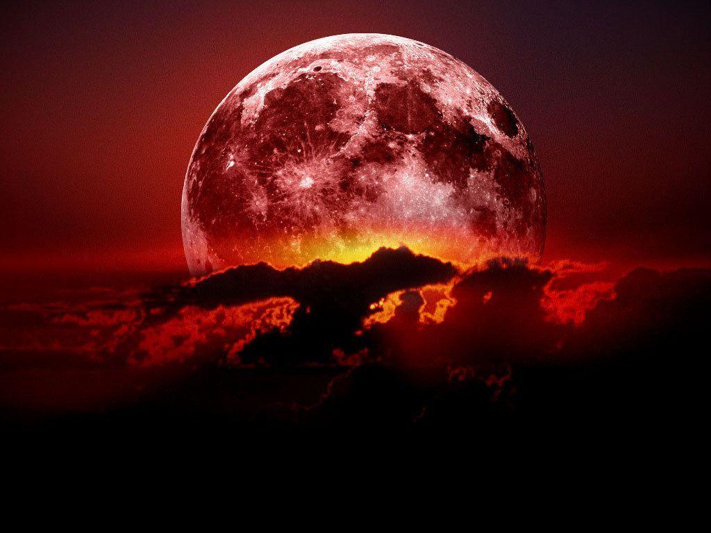Red Moon Wallpapers - Top Free Red Moon Backgrounds - WallpaperAccess