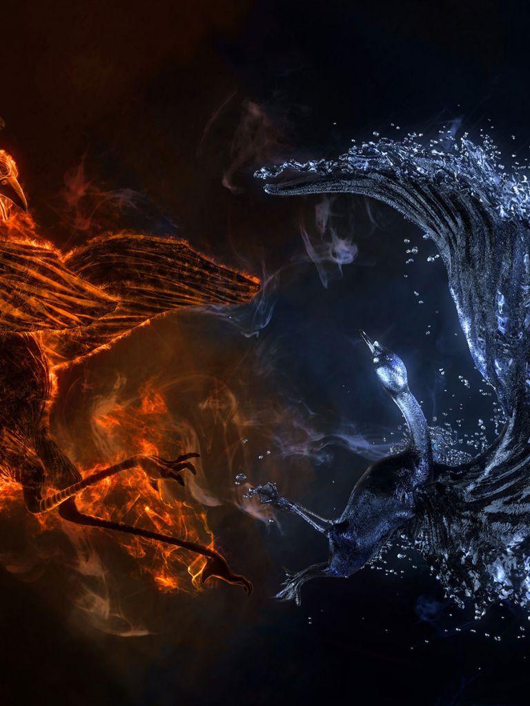 Ice Phoenix Wallpapers - Top Free Ice Phoenix Backgrounds - WallpaperAccess