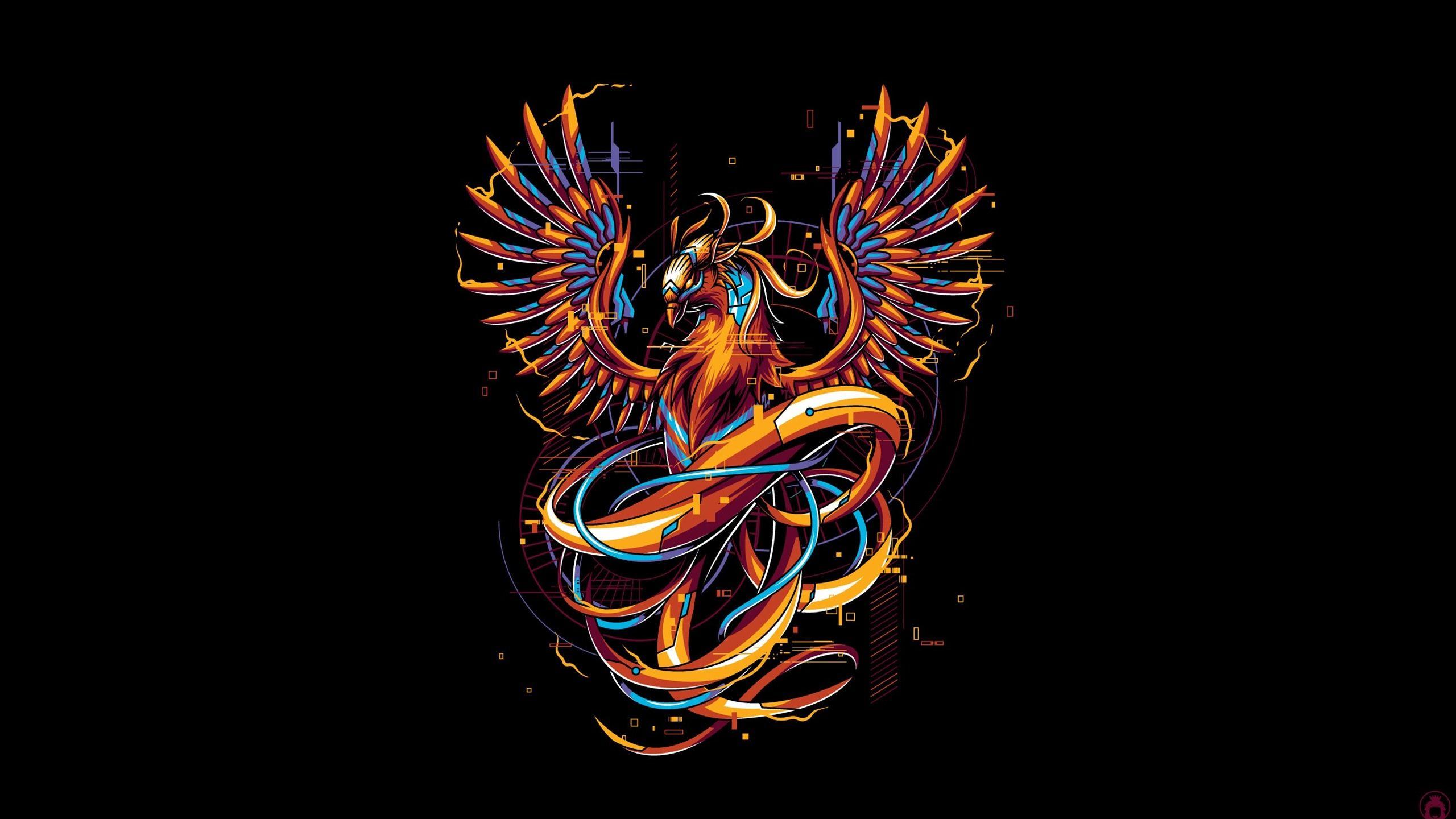 Neon Phoenix Wallpapers - Top Free Neon Phoenix Backgrounds ...