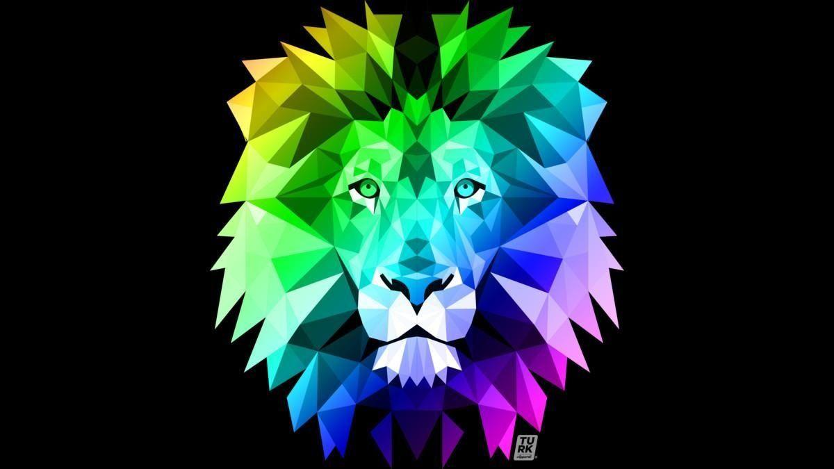 Cool Rainbow Lion Wallpapers - Top Free Cool Rainbow Lion Backgrounds ...