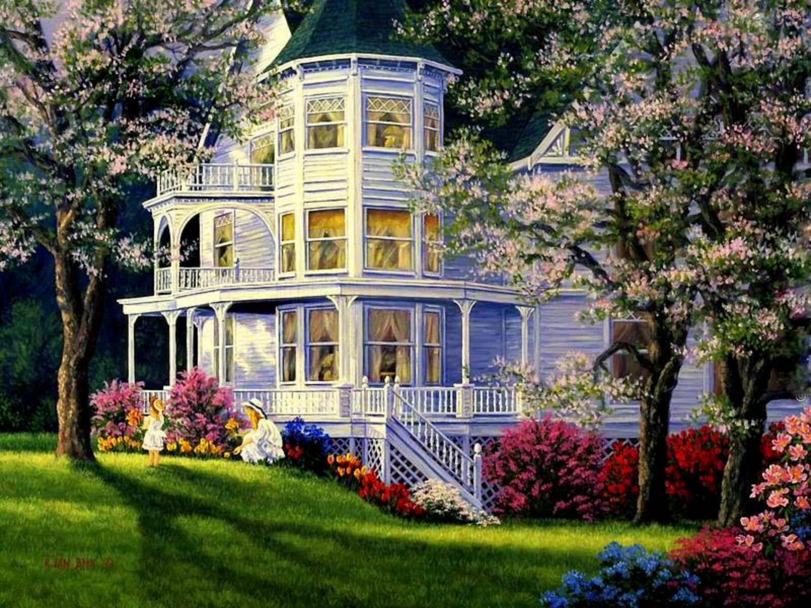 Victorian Castle Wallpapers - Top Free Victorian Castle Backgrounds ...