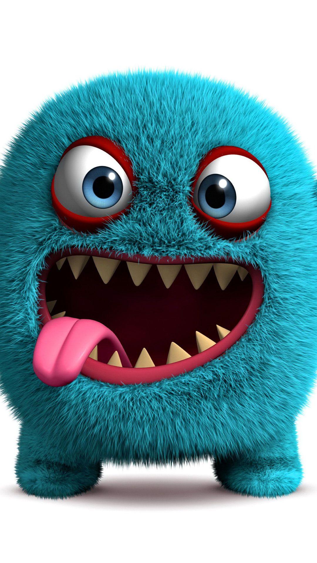 Cute Monster Face Wallpapers - Top Free Cute Monster Face Backgrounds ...