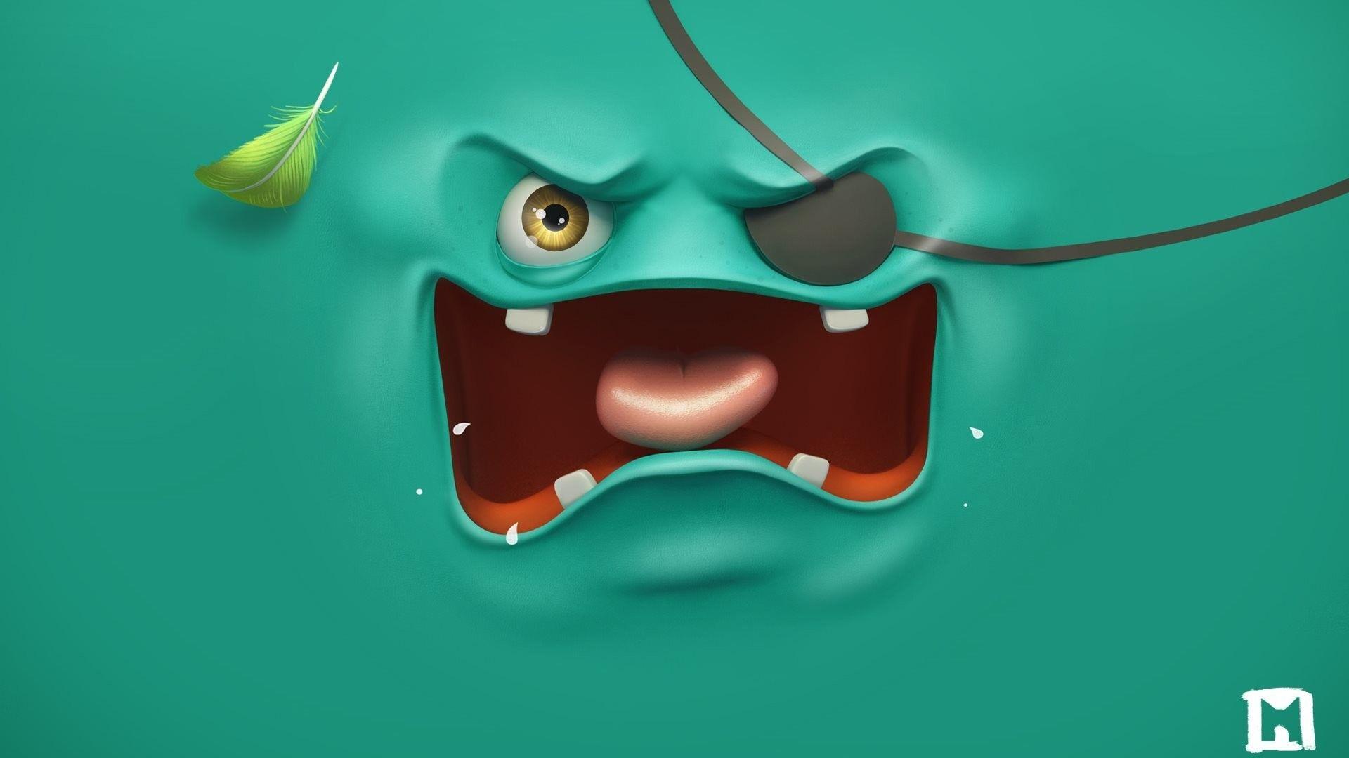 Cute Monster Face Wallpapers - Top Free Cute Monster Face Backgrounds ...