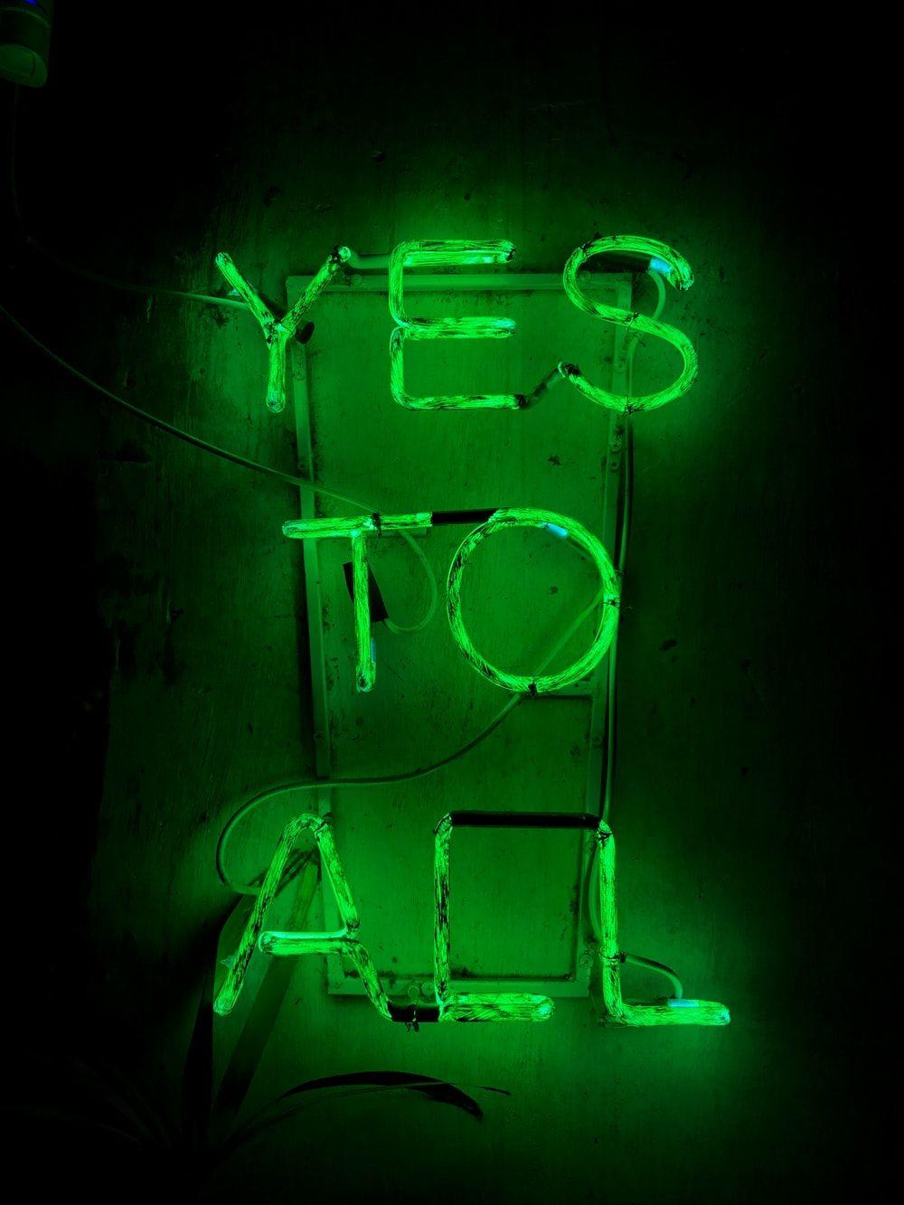 Green Neon Wallpapers - Top Free Green Neon Backgrounds - WallpaperAccess