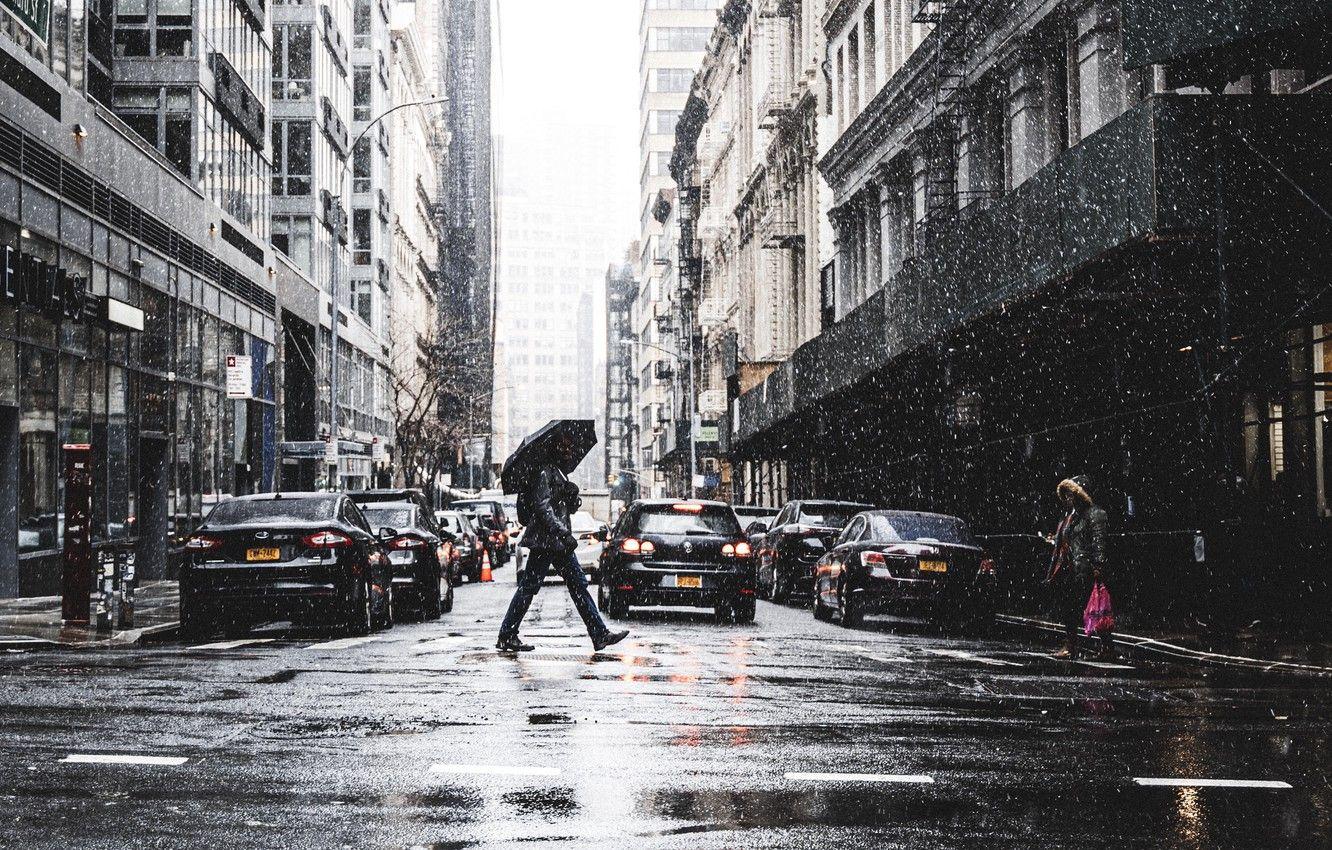 NYC Rain Wallpapers - Top Free NYC Rain Backgrounds - WallpaperAccess