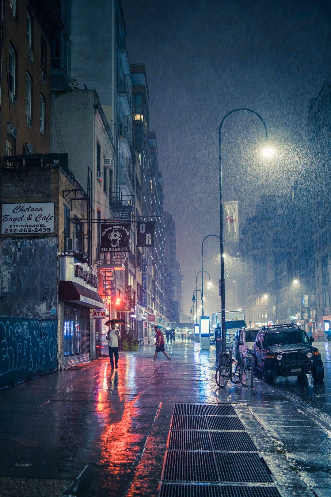 NYC Rain Wallpapers - Top Free NYC Rain Backgrounds - WallpaperAccess