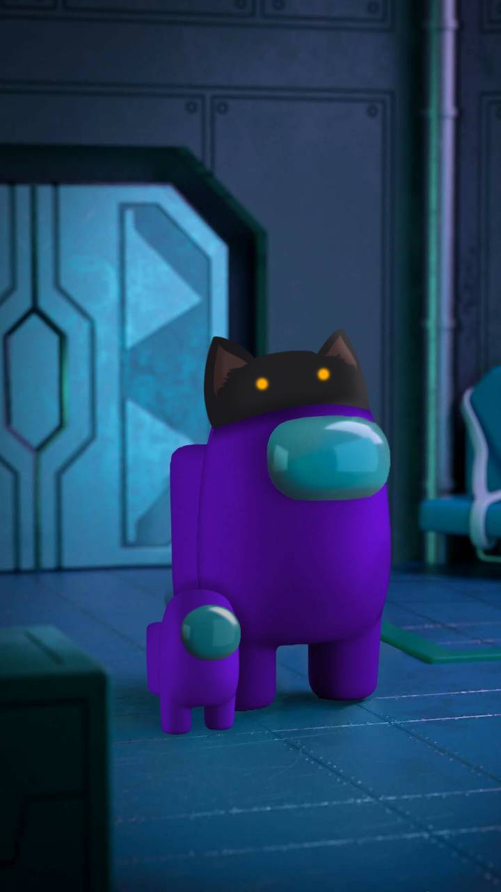 Among Us Purple Wallpapers - Top Free Among Us Purple Backgrounds ...