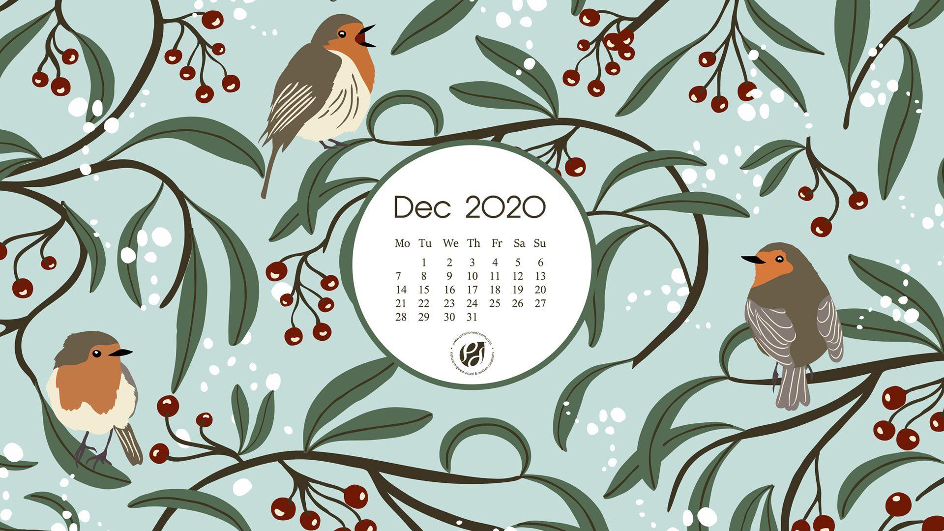 December 2020 Calendar Wallpapers - Top Free December 2020 Calendar ...