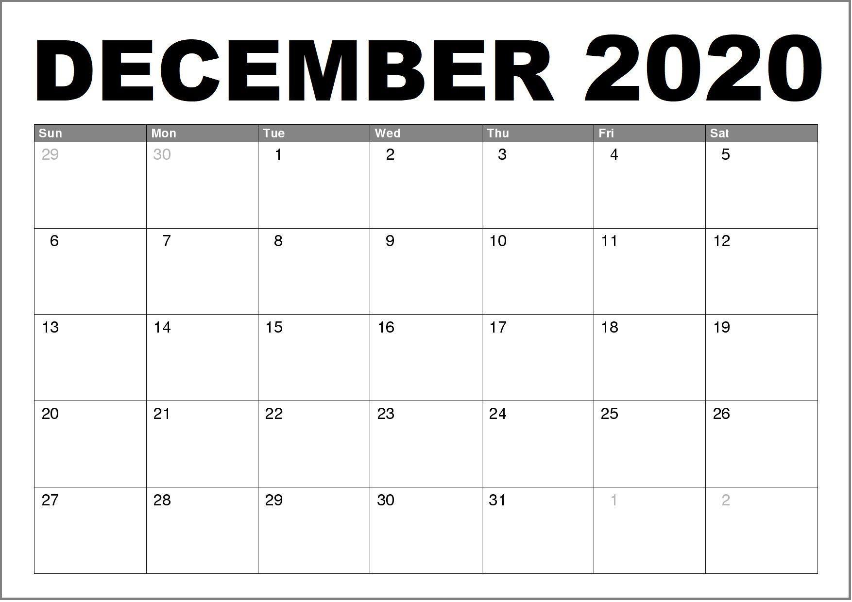 December 2020 Calendar Wallpapers - Top Free December 2020 Calendar ...