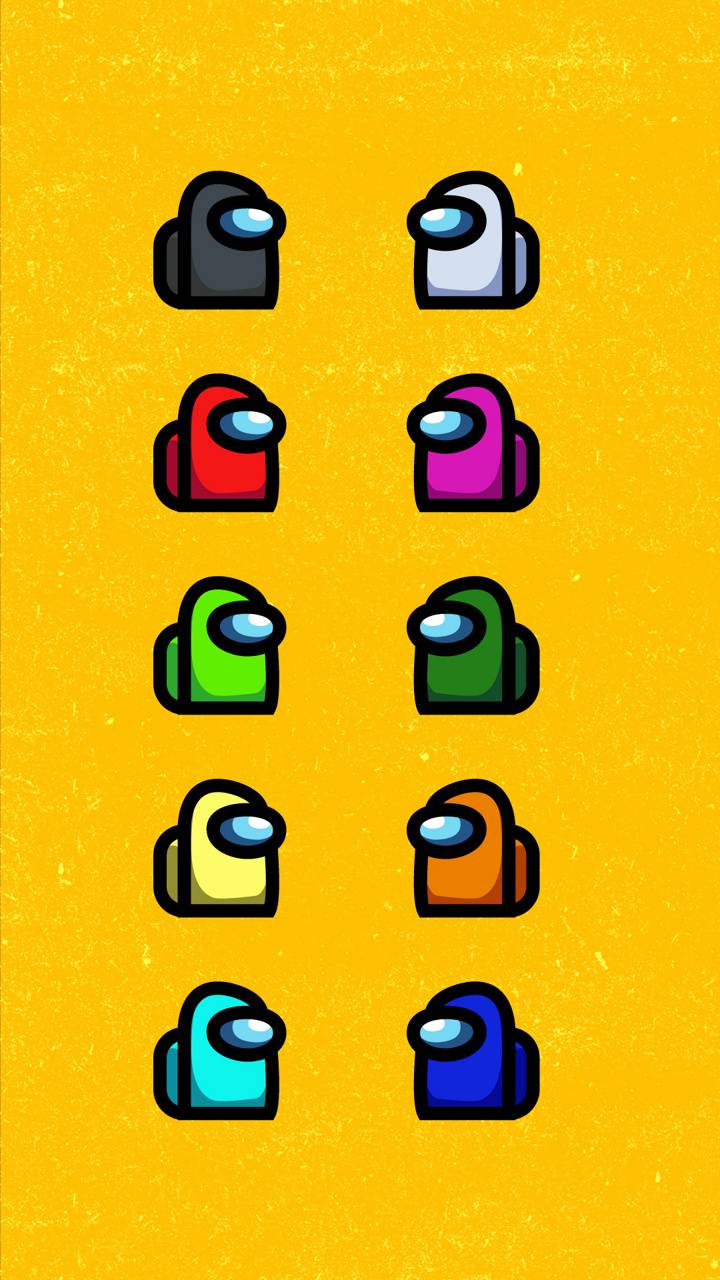 Among Us Yellow Wallpapers - Top Free Among Us Yellow Backgrounds ...