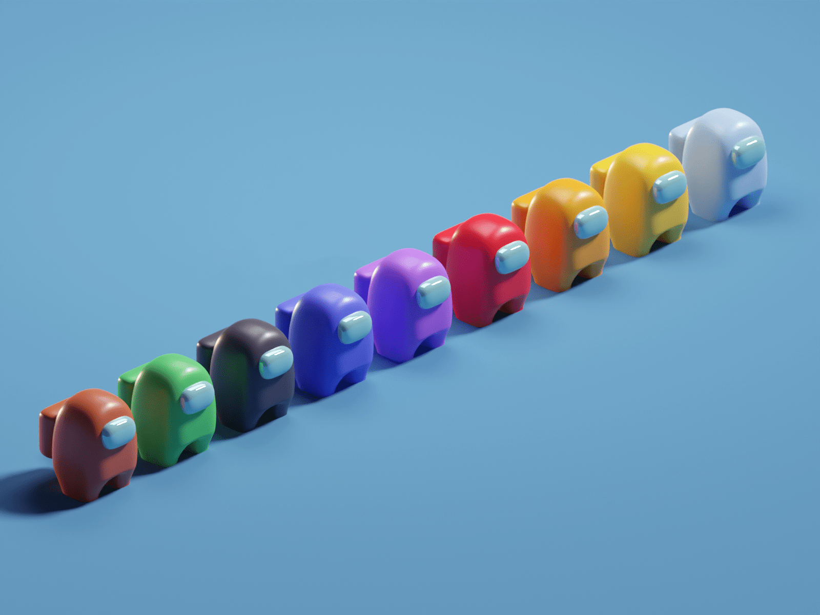 Among Us Colors Wallpapers - Top Free Among Us Colors Backgrounds ...