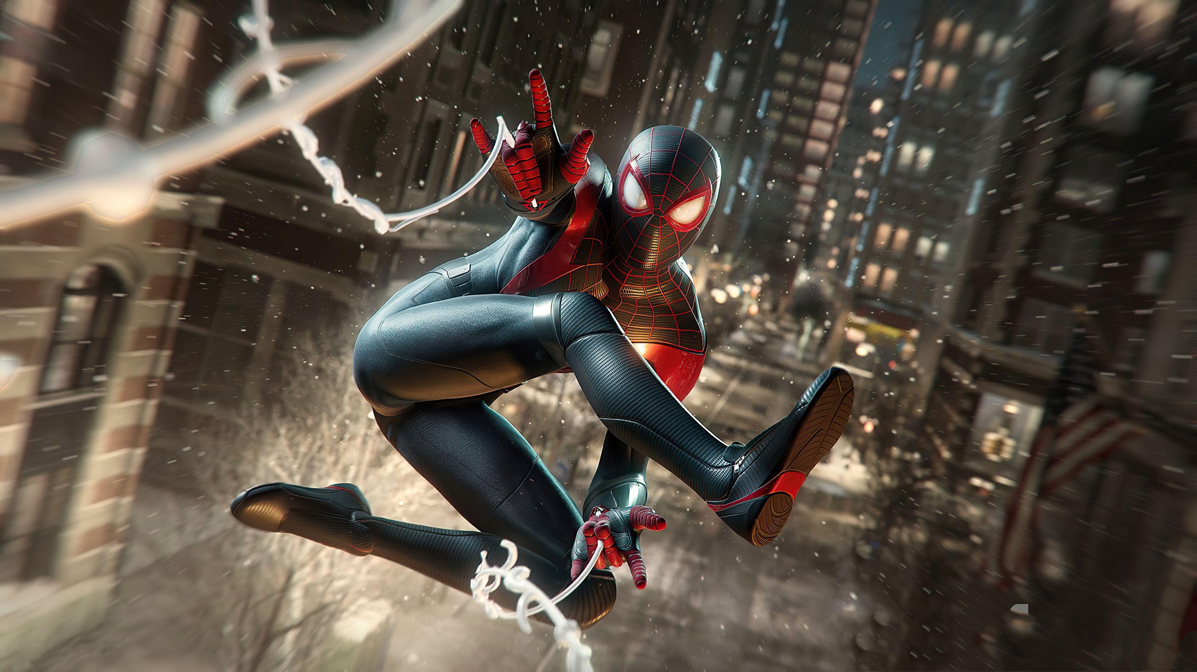 Miles Morales Game Wallpapers - Top Những Hình Ảnh Đẹp