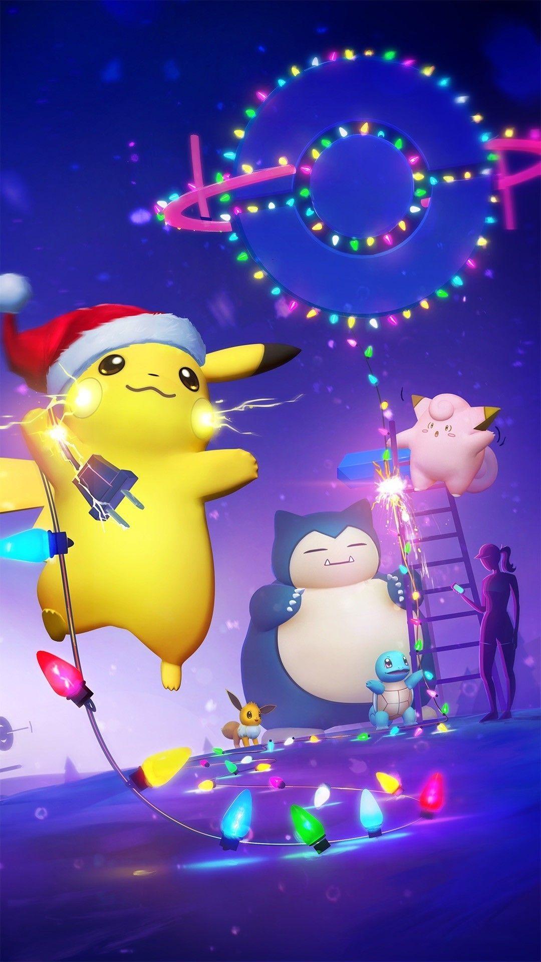 Pokemon Christmas Wallpapers - Top Free Pokemon Christmas Backgrounds ...