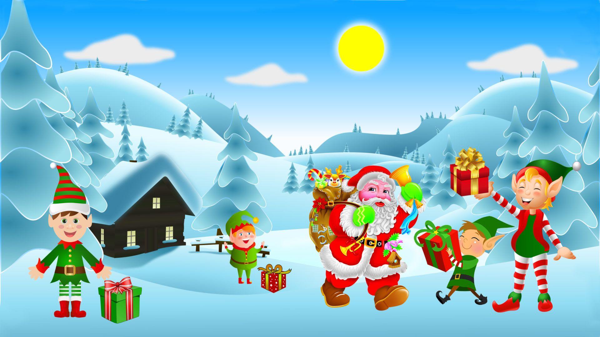 Kids Christmas Wallpapers - Top Free Kids Christmas Backgrounds ...