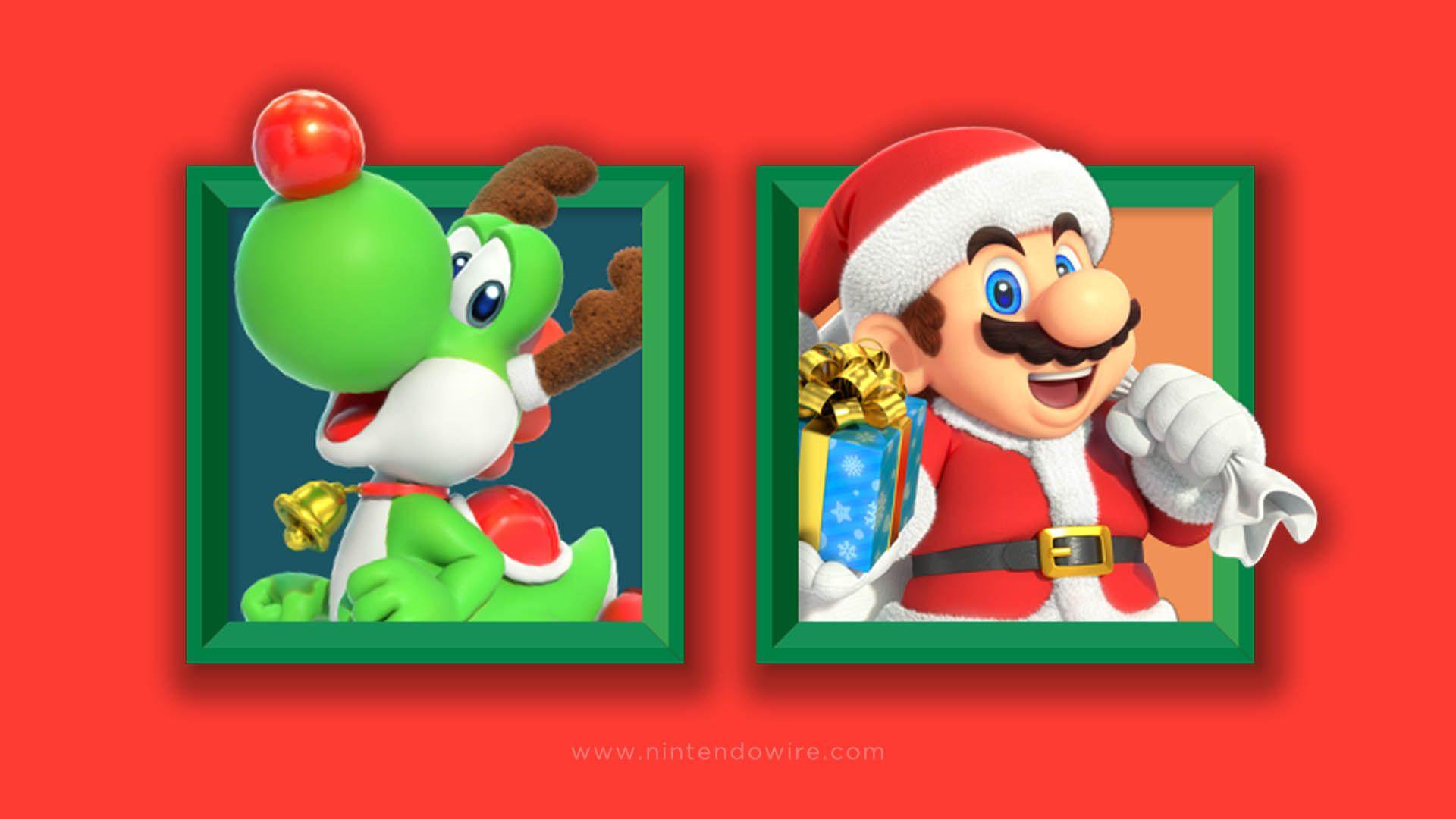 Nintendo Christmas Wallpapers - Top Free Nintendo Christmas Backgrounds ...
