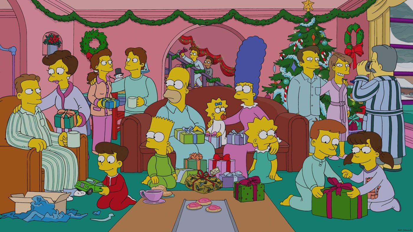 The Simpsons Christmas Wallpapers - Top Free The Simpsons Christmas ...
