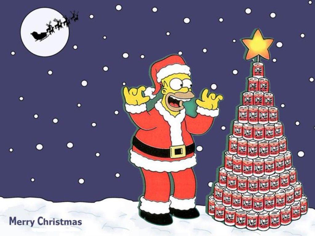The Simpsons Christmas Wallpapers - Top Free The Simpsons Christmas ...
