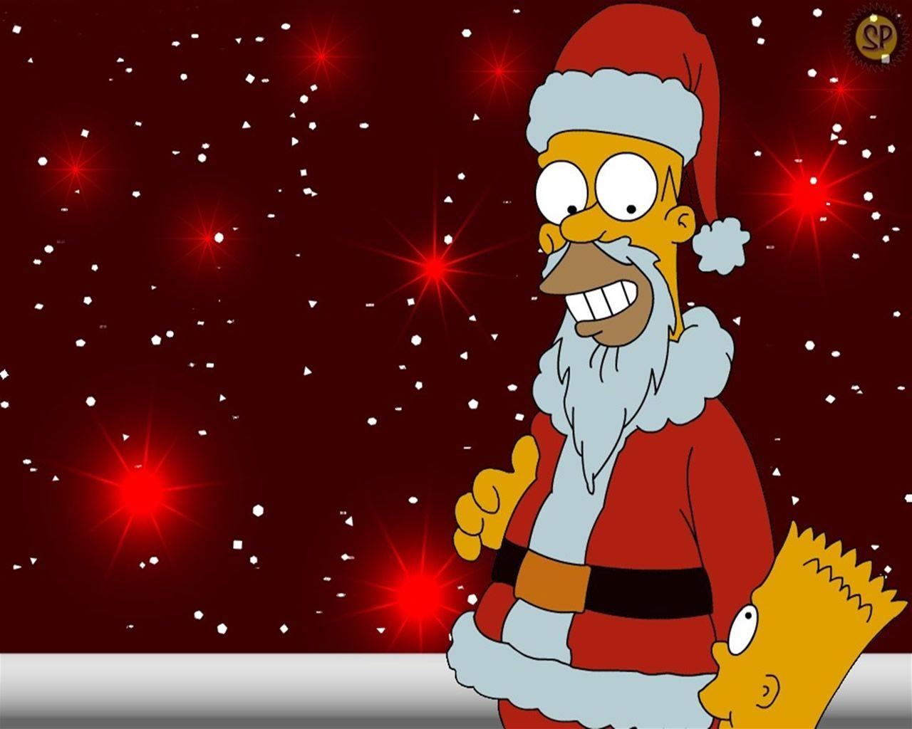 The Simpsons Christmas Wallpapers - Top Free The Simpsons Christmas ...