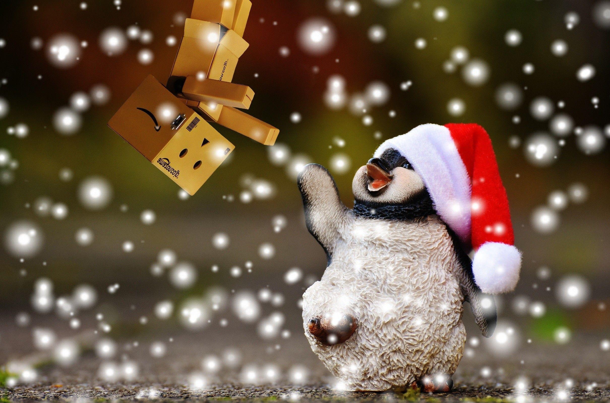 Cute Animal Christmas Wallpapers - Top Free Cute Animal Christmas ...