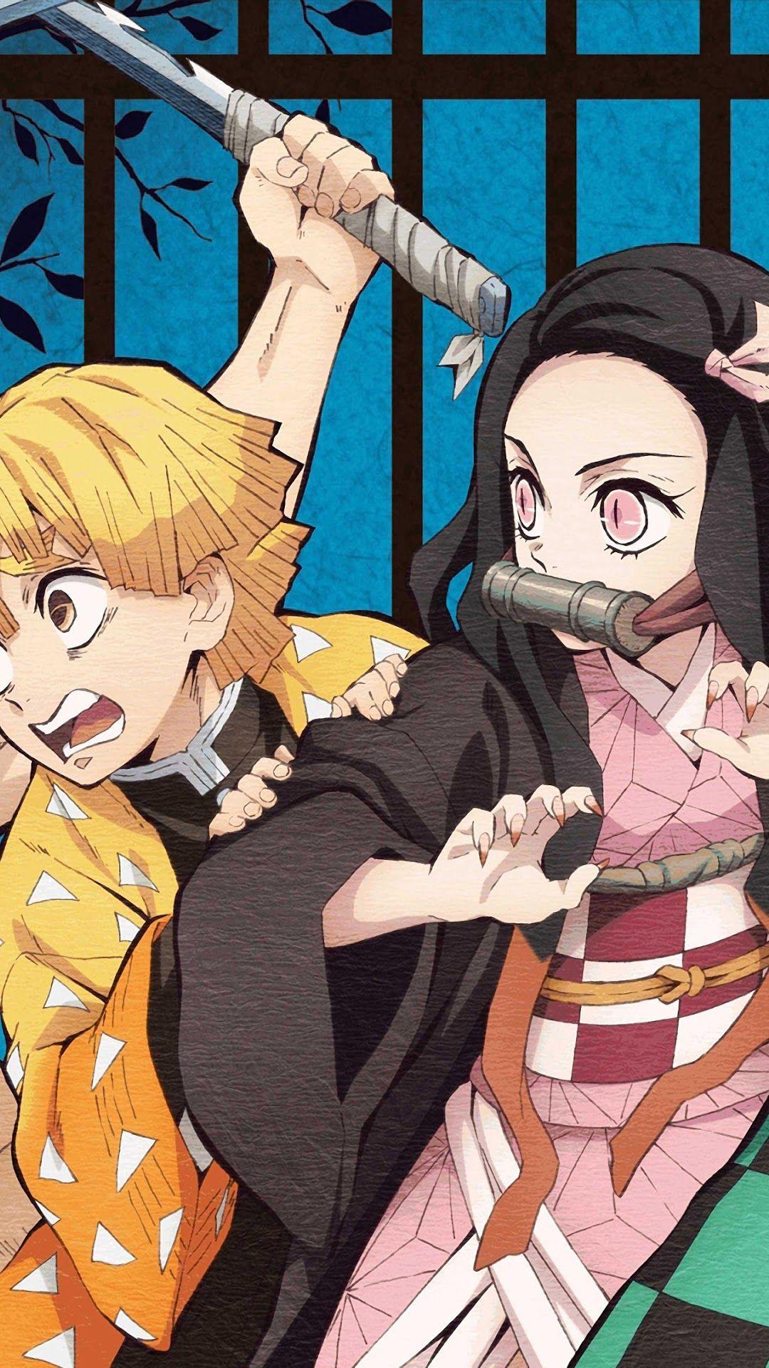 Zenitsu And Nezuko Wallpapers - Top Free Zenitsu And Nezuko Backgrounds ...