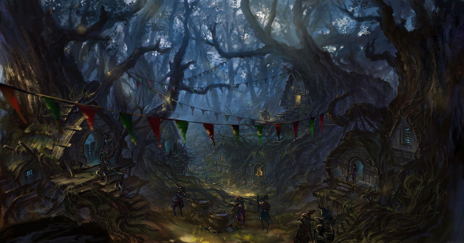 2D Forest Wallpapers - Top Free 2D Forest Backgrounds - WallpaperAccess