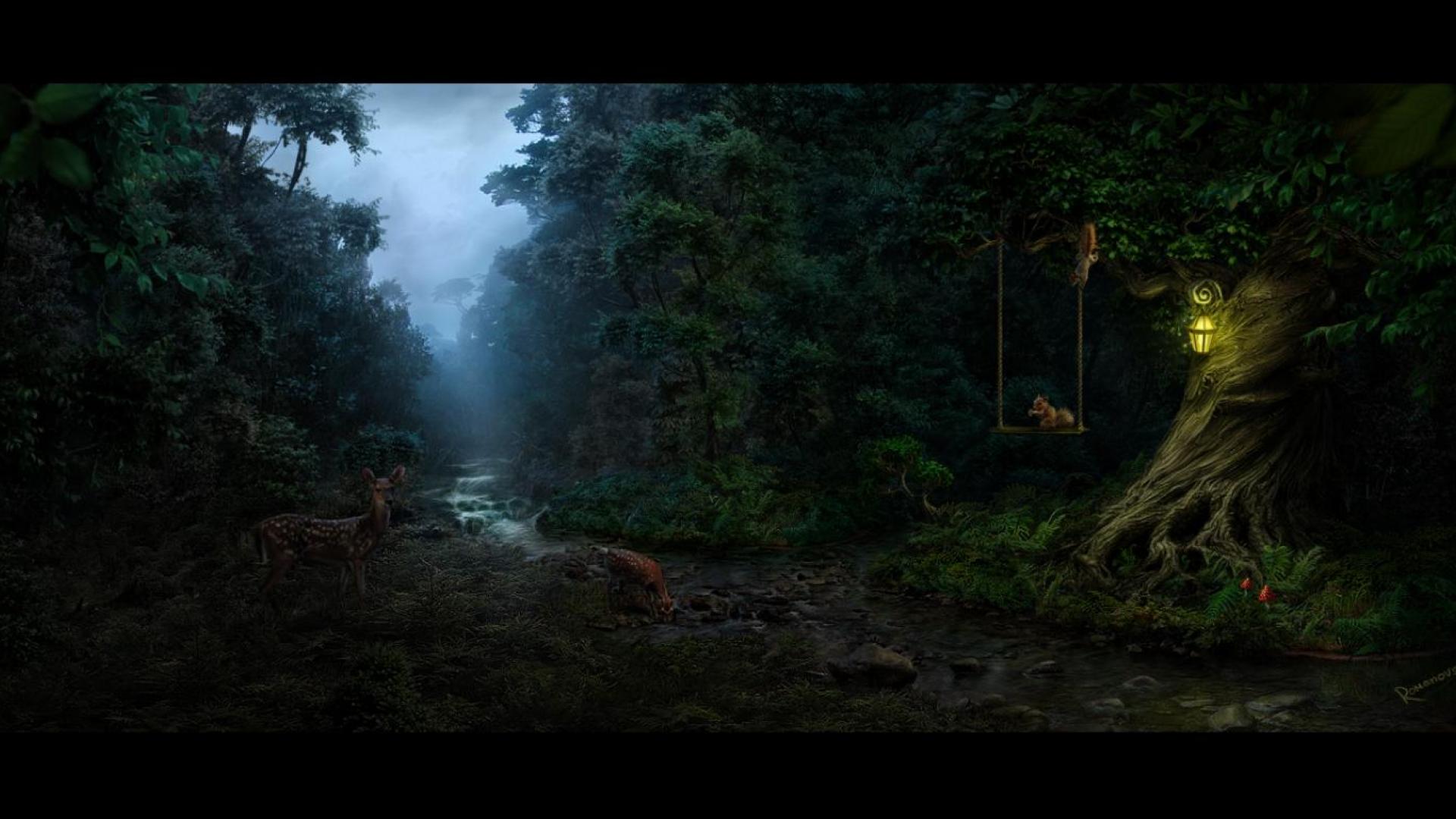 2D Forest Wallpapers - Top Free 2D Forest Backgrounds - WallpaperAccess