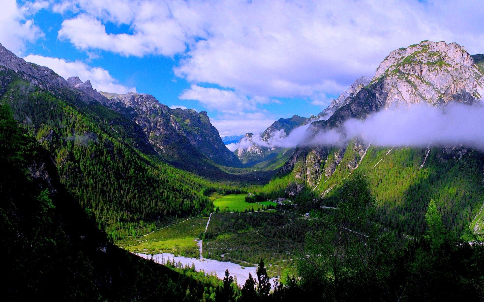 Valley Landscape Wallpapers - Top Free Valley Landscape Backgrounds ...
